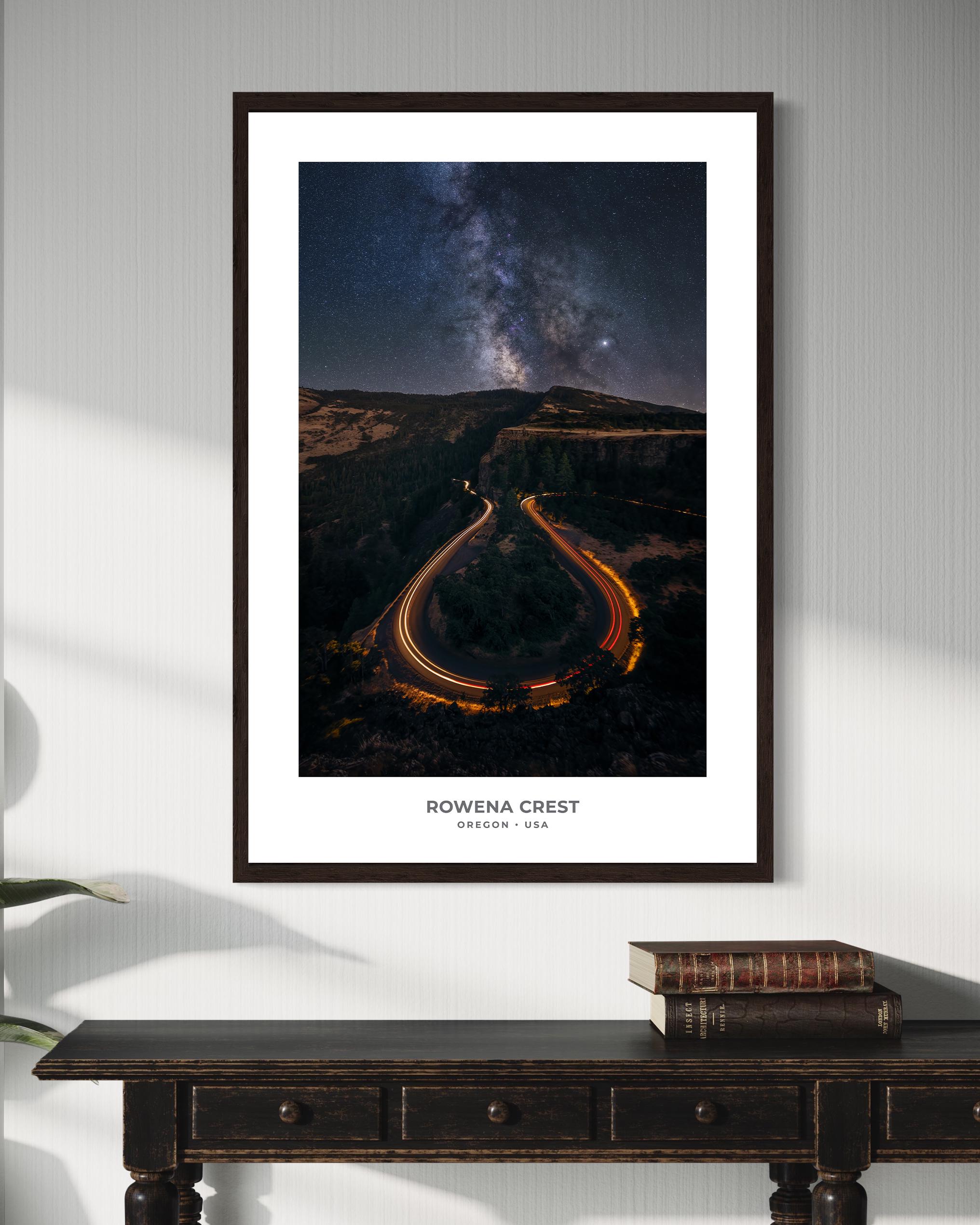 Milky Way Night Sky Print | Rowena Crest, Oregon (digital Download) - Etsy