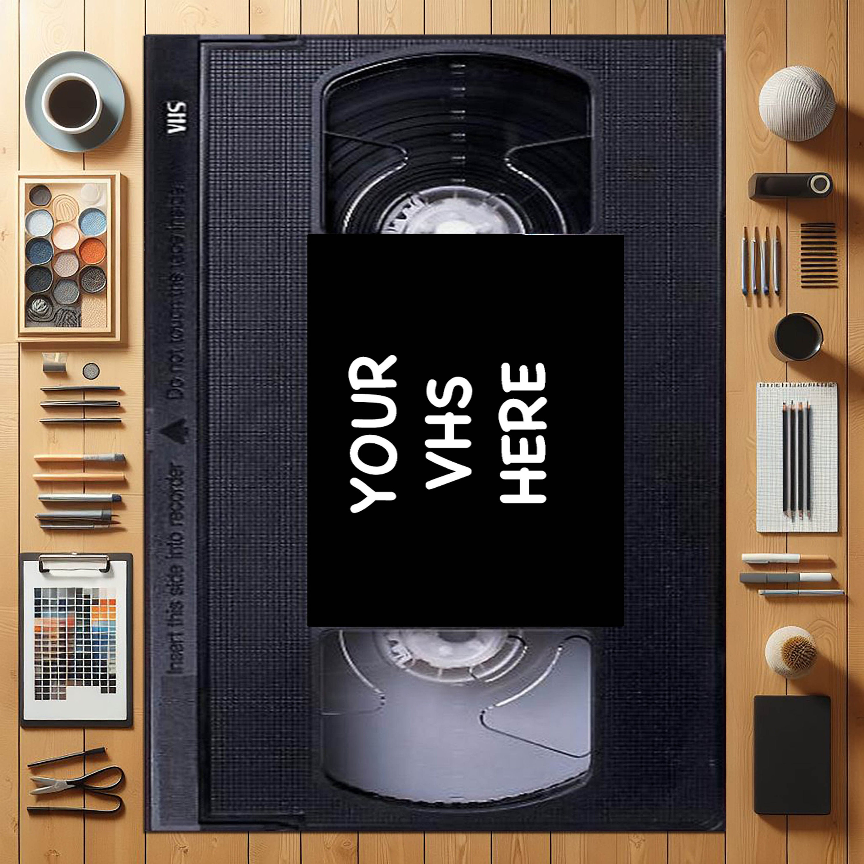 Your VHS Rug, Pick Horror Rug, VHS Area Rugs, 80s 90s Movie Rug, Tape ...