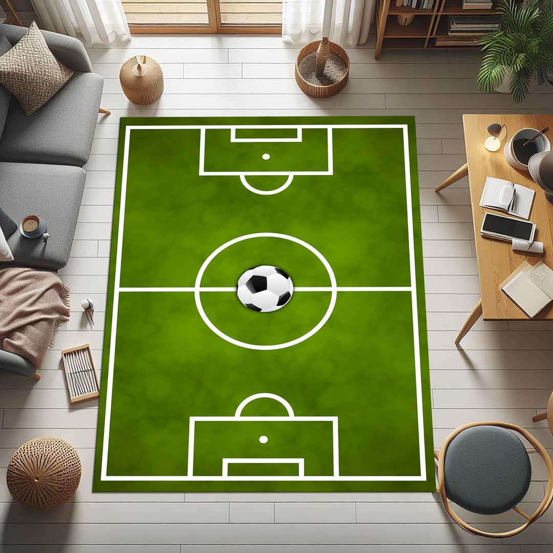 Green Soccer Field, Football Field Gridiron, Sport Rug, Sport, Fan Clup ...