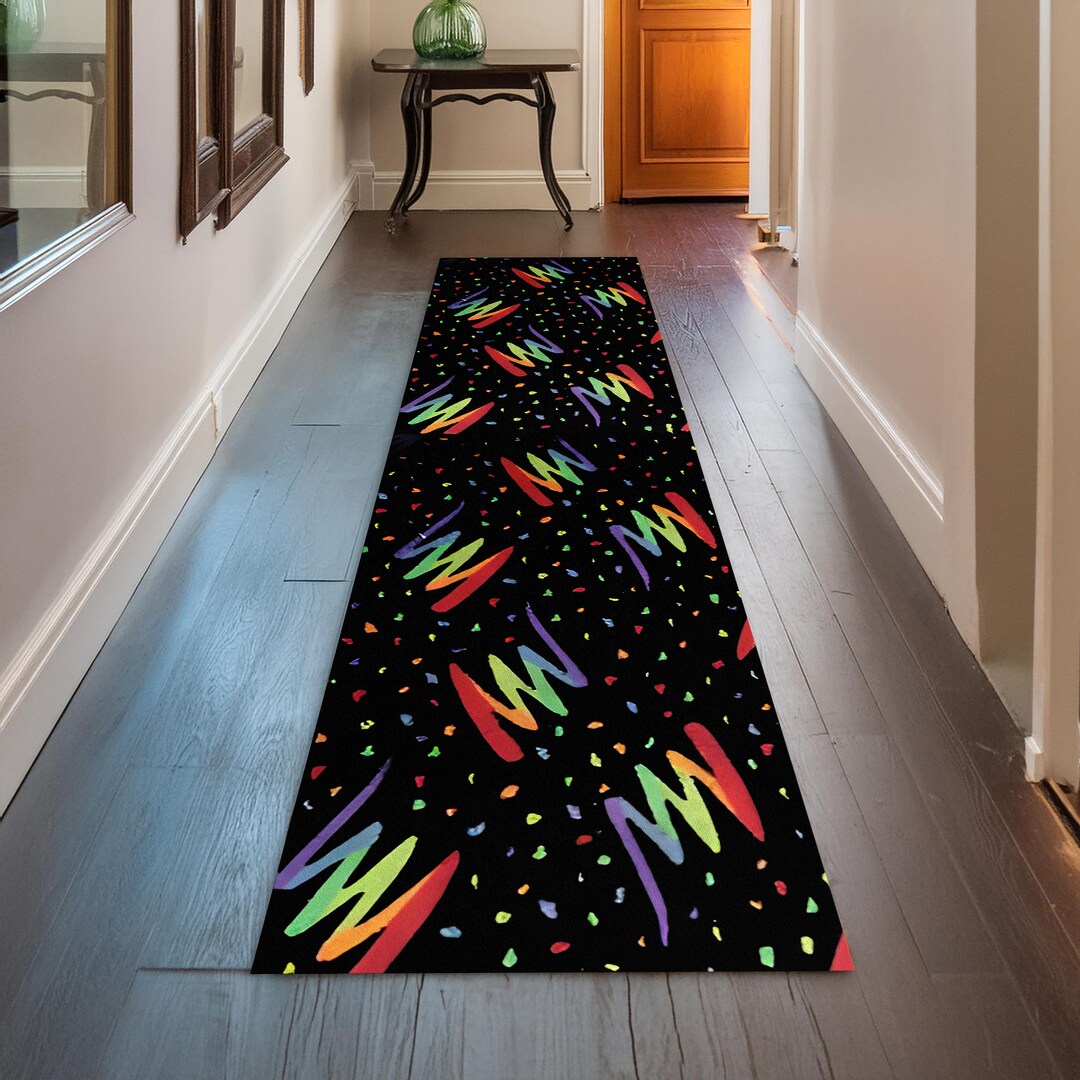 Arcade Runner Rug, Retro Alley Rug, Gamer Runner Rug, Retro Arcade ...