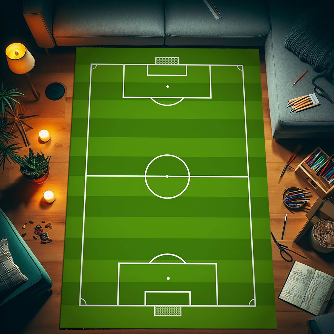 Green Soccer Field, Football Field Gridiron, Sport Rug, Sport, Fan Clup ...