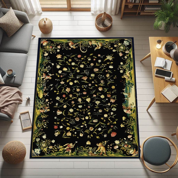 Flower Rug - Etsy