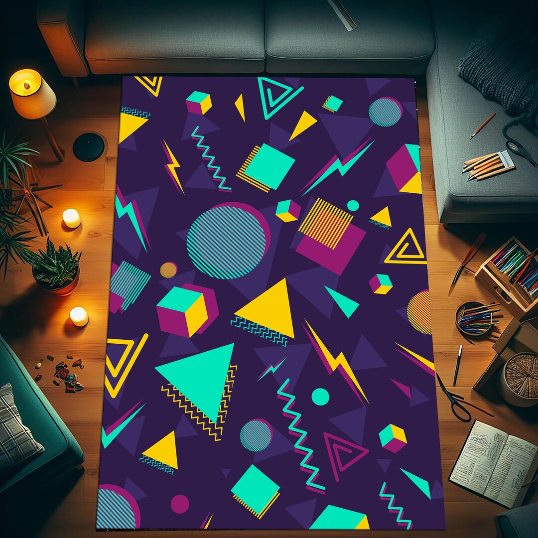 Arcade Carpet, Bowling Alley Carpet, Game Room Rug, Player Charter Rug ...