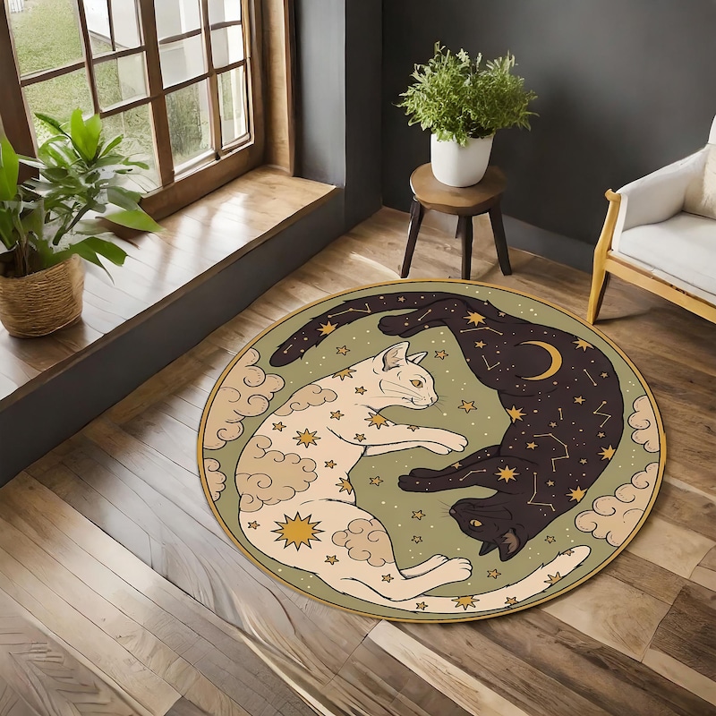 Cat Rug - Etsy