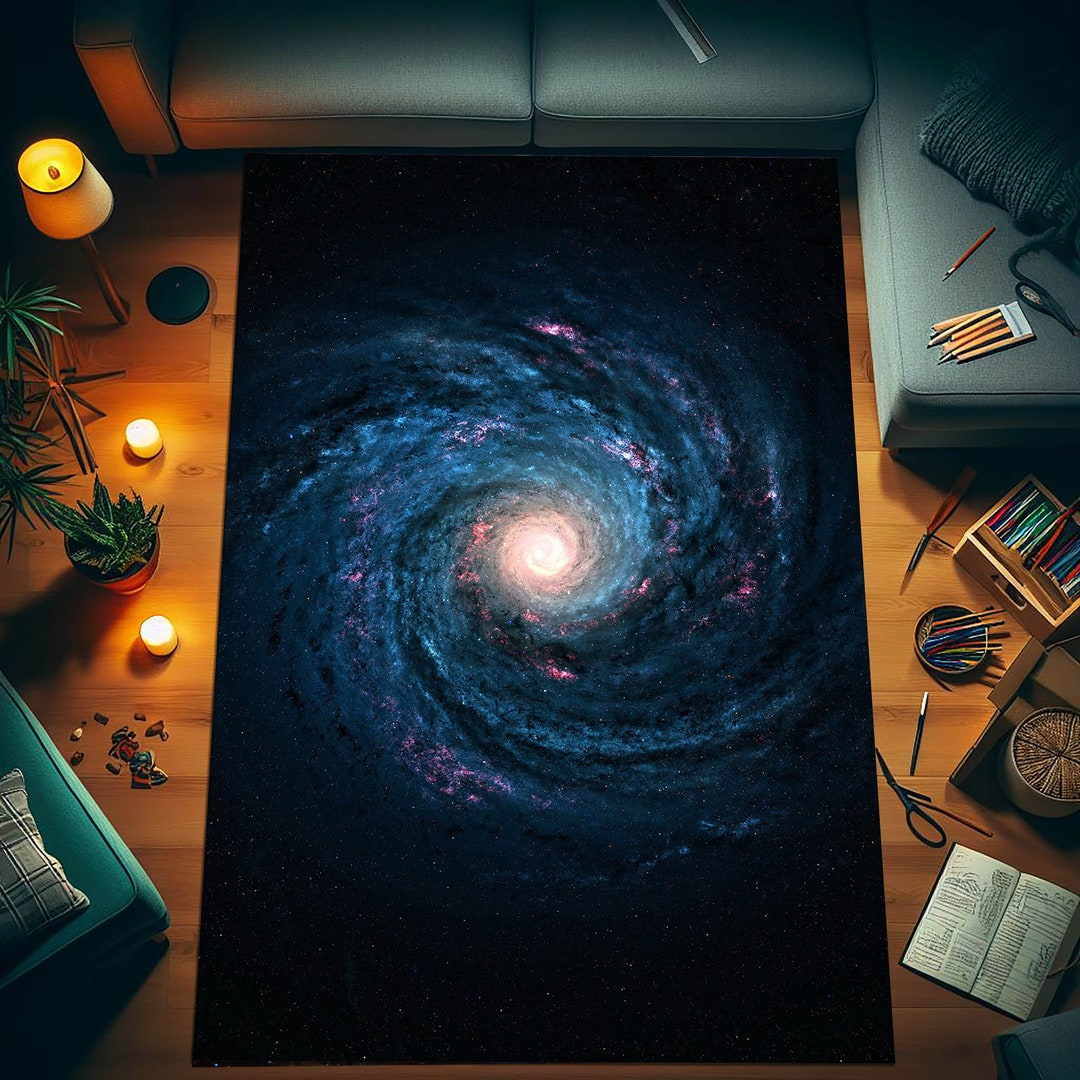Milky Way Rug, Space Rug, Galaxy Rug, Starry Sky Rug, Galaxies Rug ...