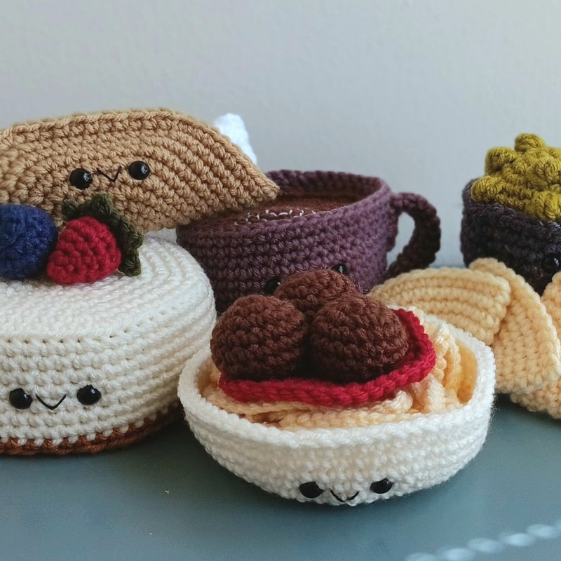 Crochet Food - Etsy