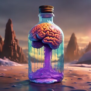Neuroscience Brain Art; Digital Download Prints- Neurology, Fantasy ...