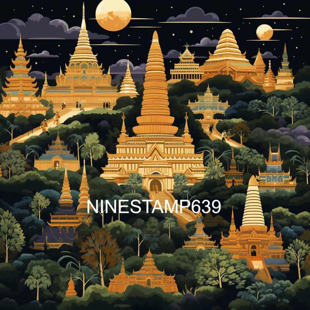 Thai Pattern .SVG .PNG - Etsy
