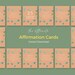 Affirmation Cards for Self-care and Self-discovery Mindful Cards Mental ...