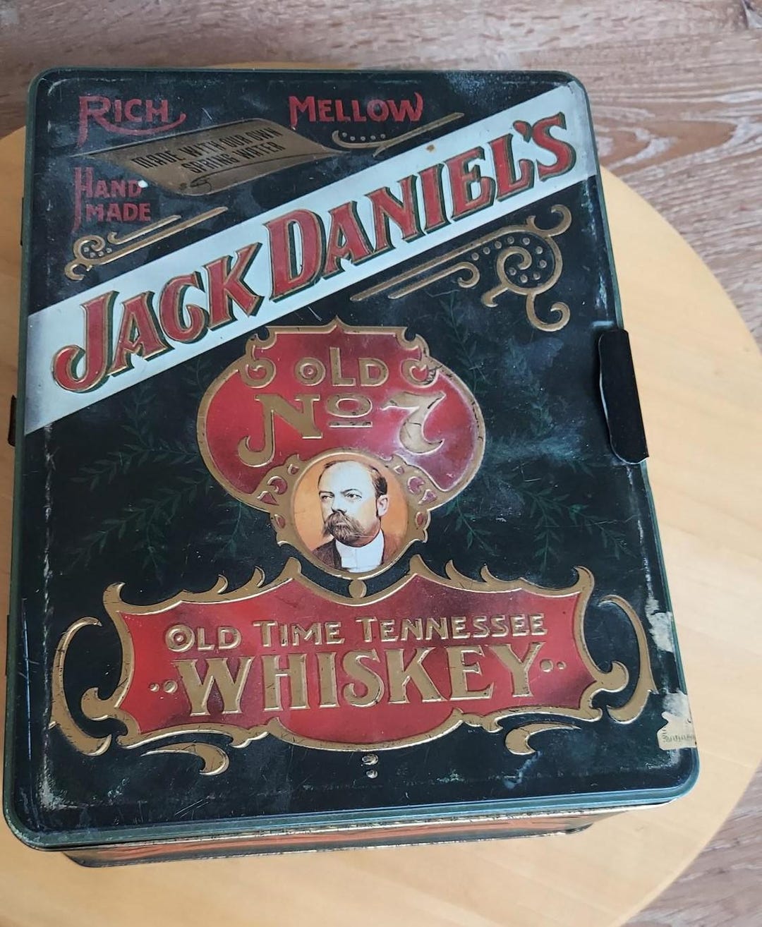 Vintage Jack Daniels Tin Box From the Netherlands. - Etsy