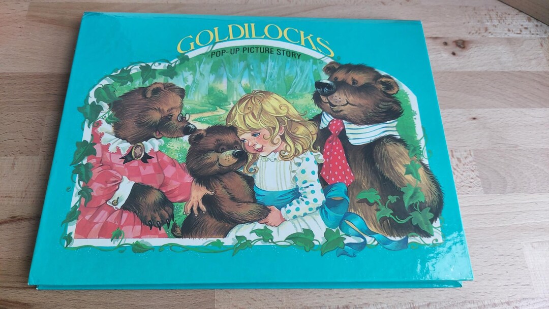 Pop-up Picture Story Goldilocks, Illustrated by Pamela Storey - Etsy