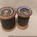 8 Wooden Spools Vintage With Original Thread. Dutch Ploeg - Etsy