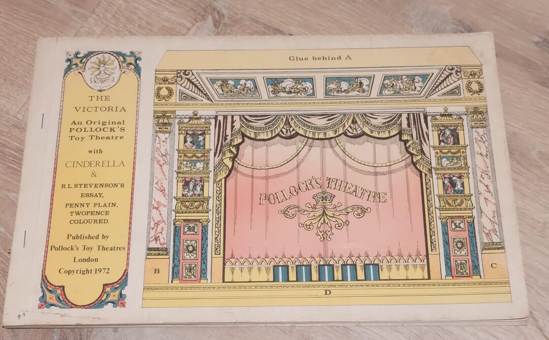 The Victoria Original POLLOCK'S Toy Theatre With Cinderella - Etsy UK