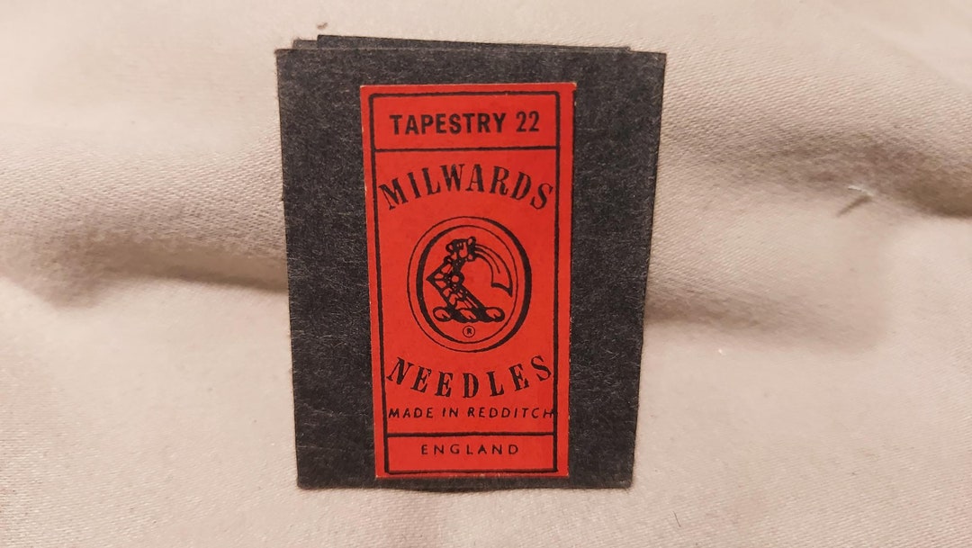 Milwards Tapestry Needles Size 22, Vintage, Unused Needles - Etsy