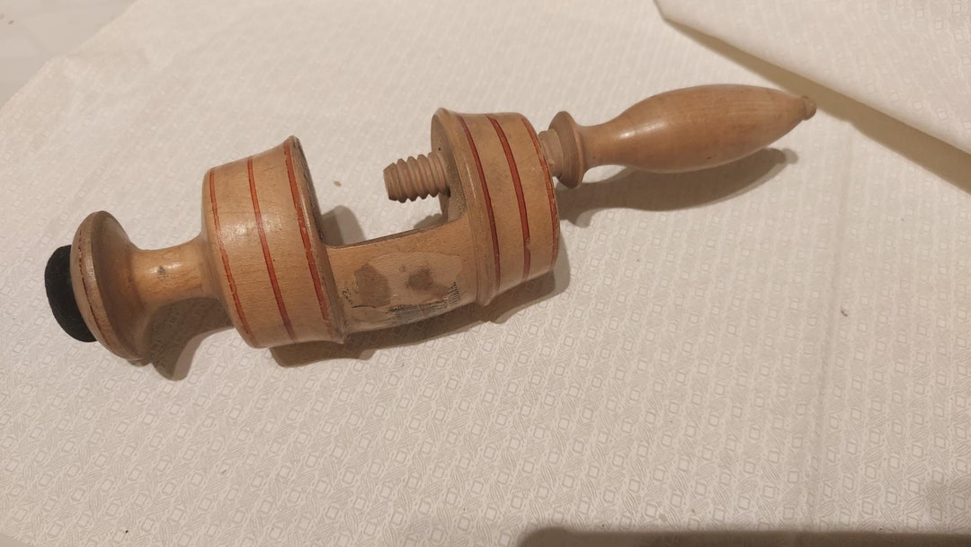Antique English Clamp With Needle Cushion - Etsy