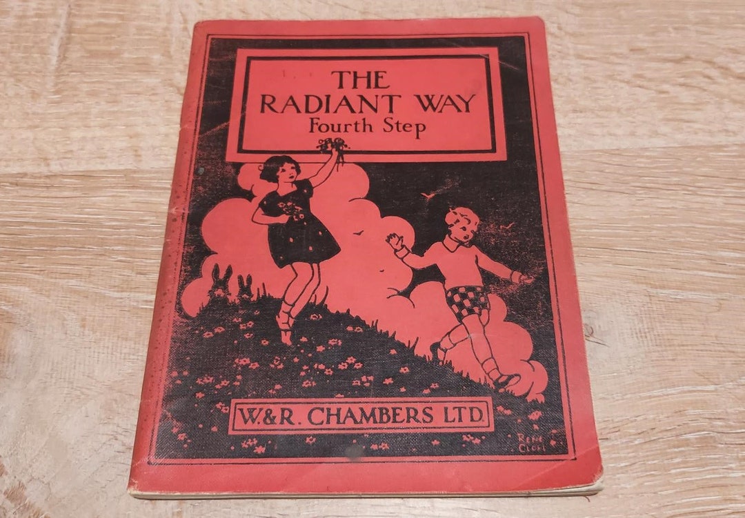 The Radiant Way, Fourth Step Learning to Read Book, Vintage - Etsy