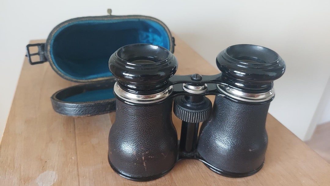 Vintage Horse Racing/opera Binoculars in Leather Case. - Etsy