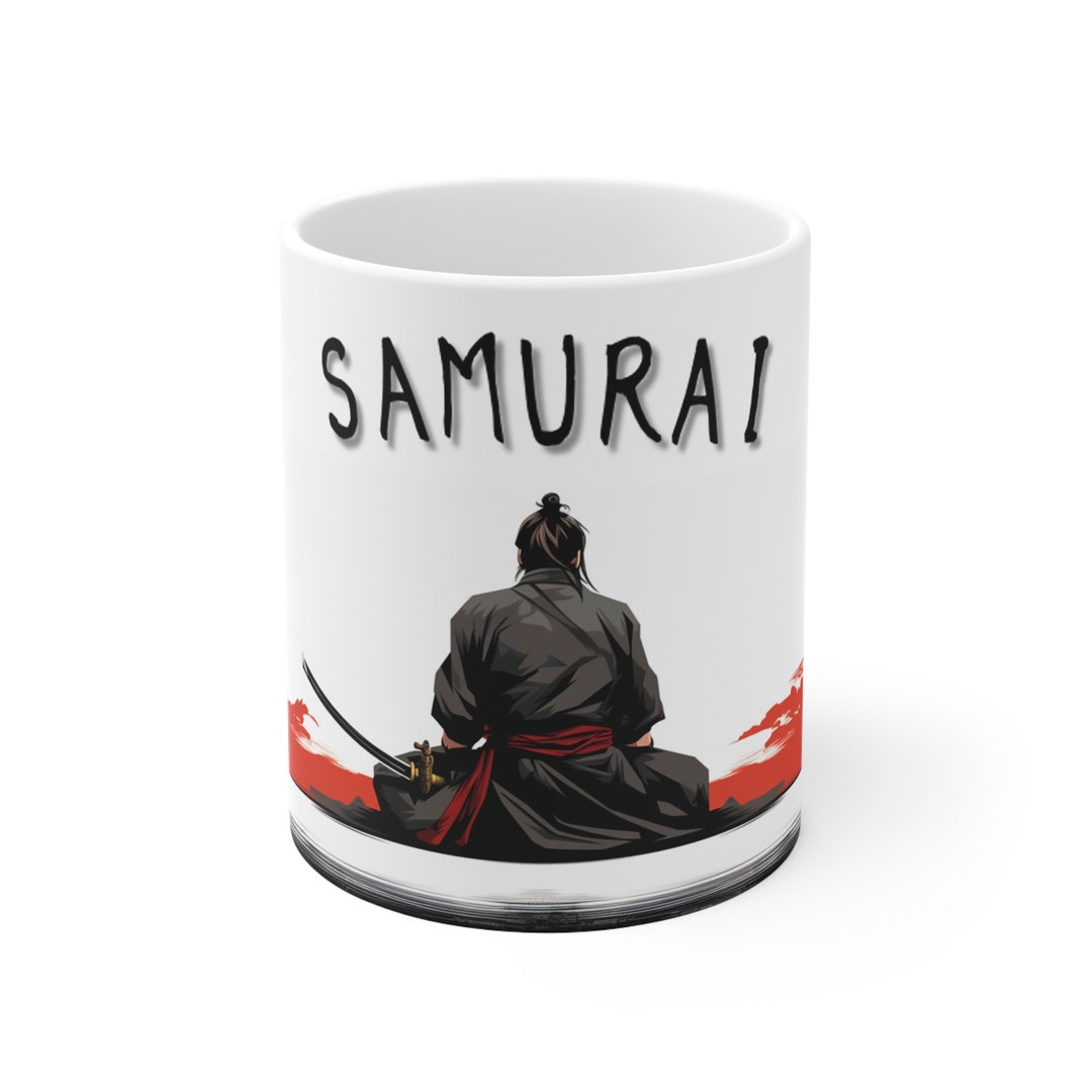 Mug Japanese, Japan Samurai Ceramic Mug 11oz Kyoto Ninja - Etsy