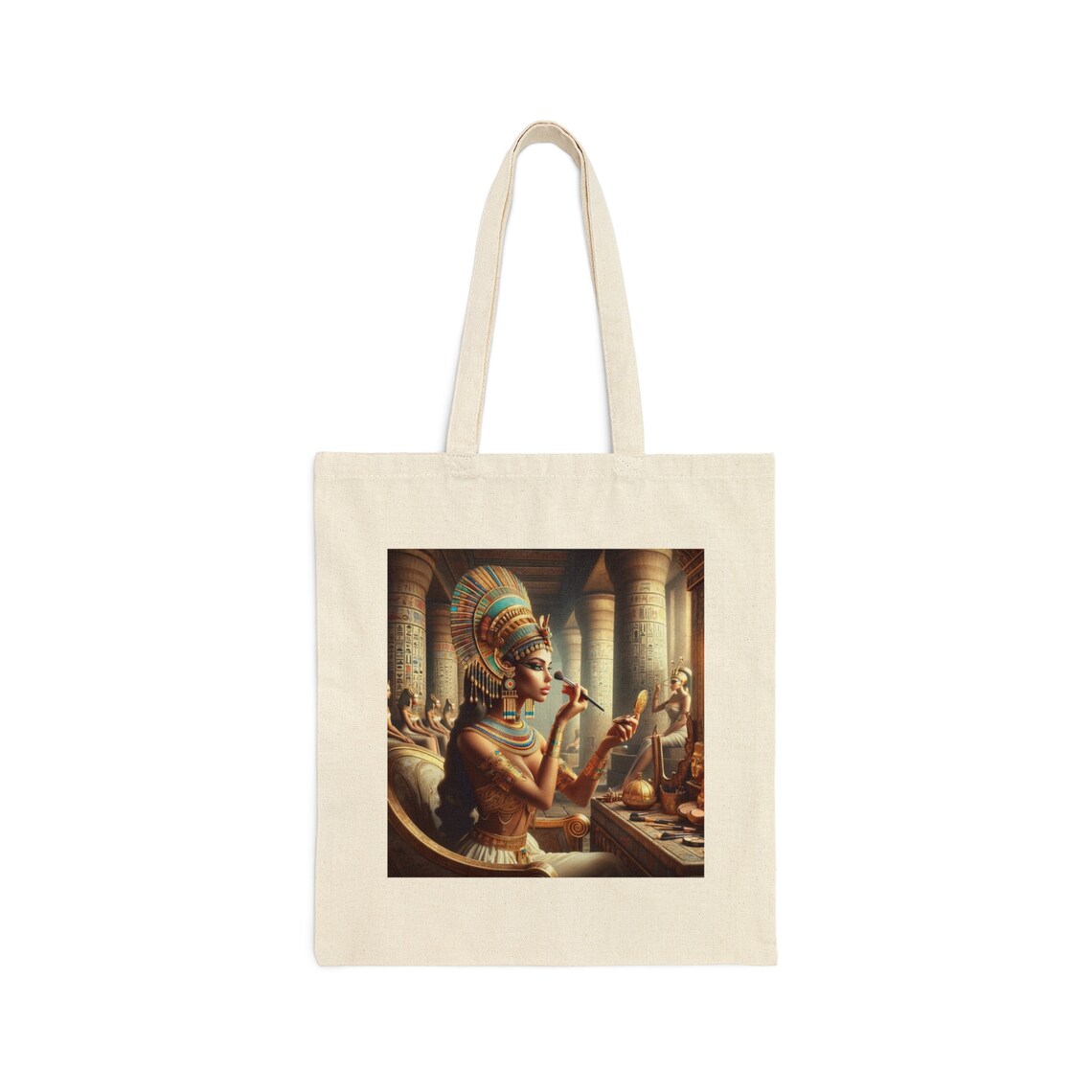Egyptian Beauty Tote Bag Pharaohs Beauty Purse Bag Ancients - Etsy