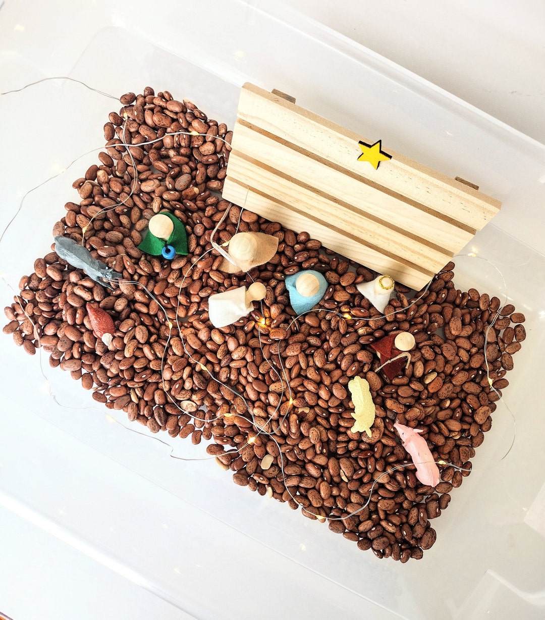 Christmas Nativity Sensory Bin - Etsy