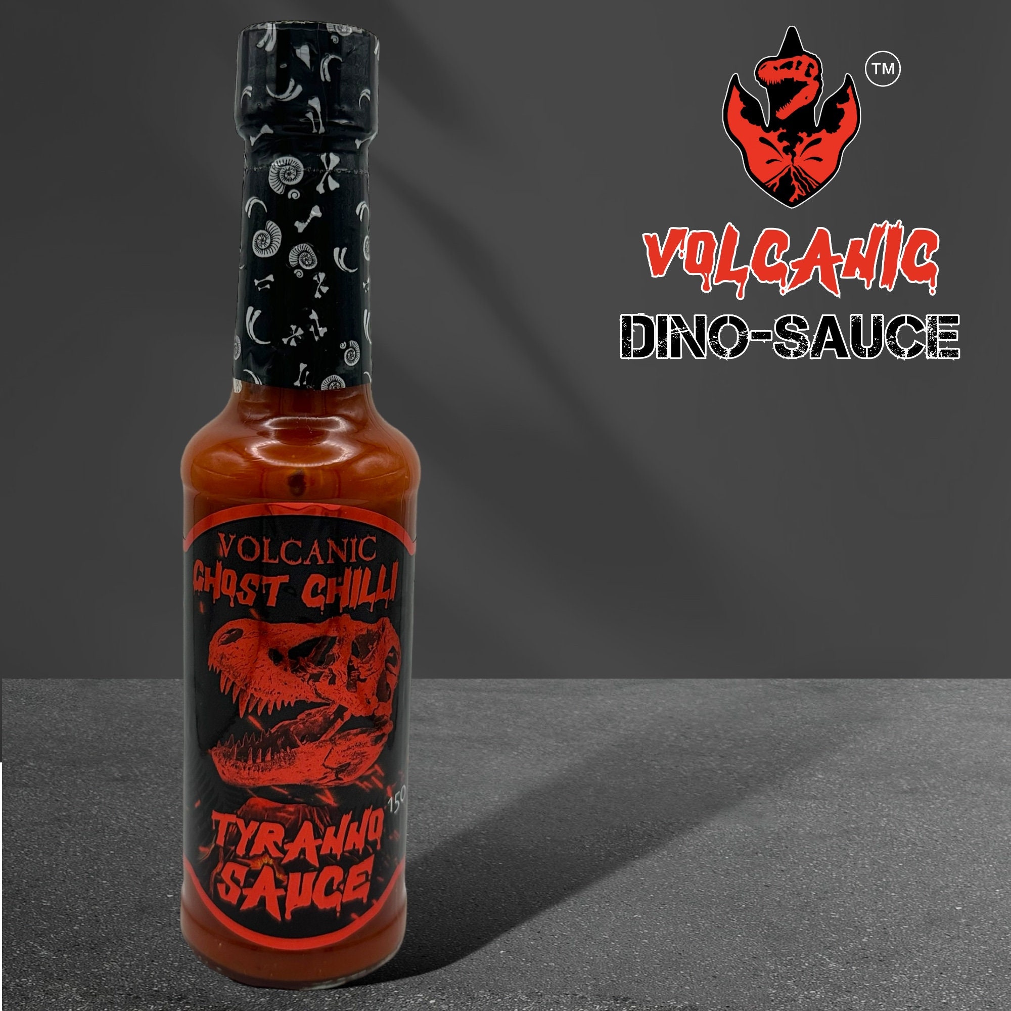 Jurassic Park Themed Volcanic Ghost Chilli Tyranno sauce, HOT Chilli ...