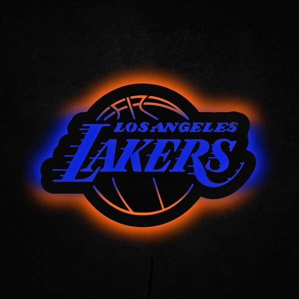 La Lakers Logo - Etsy