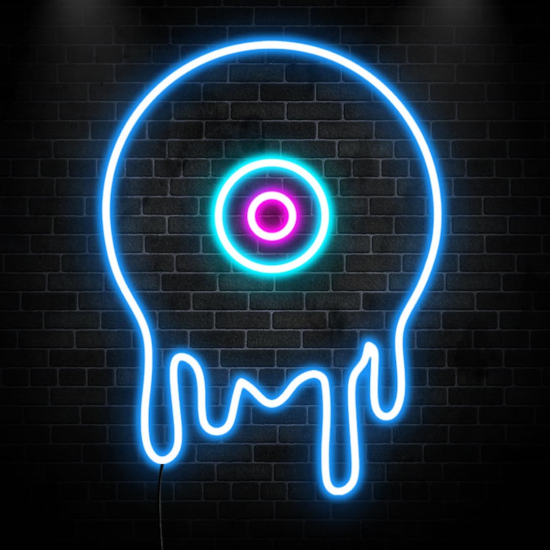 Vinyl Record Neon Sign, Vinyl Neon Sign,record Store Light Sign, Gift ...