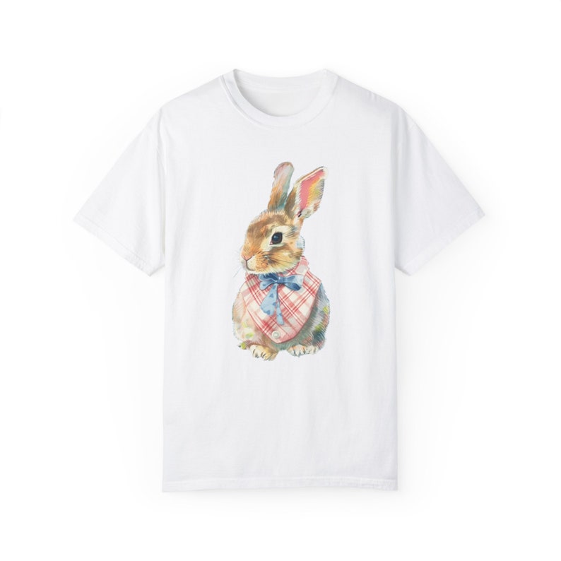 Comfort Colors Cute Bunny Shirt, Cute Rabbit Tee, Bunny Lover Shirt ...