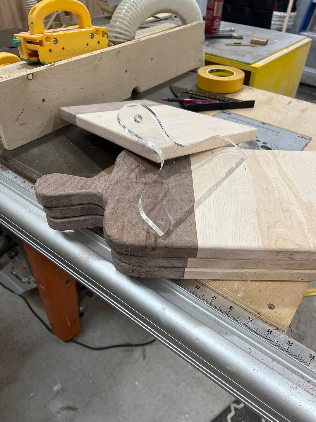 Acrylic Router Template for Charcuterie Board Handles - Etsy