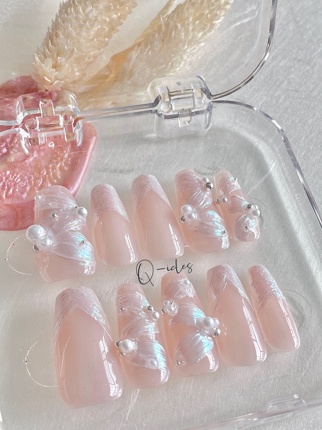 Adorn Your Nails With Elegance: Reusable Premium Press-on Nails ...