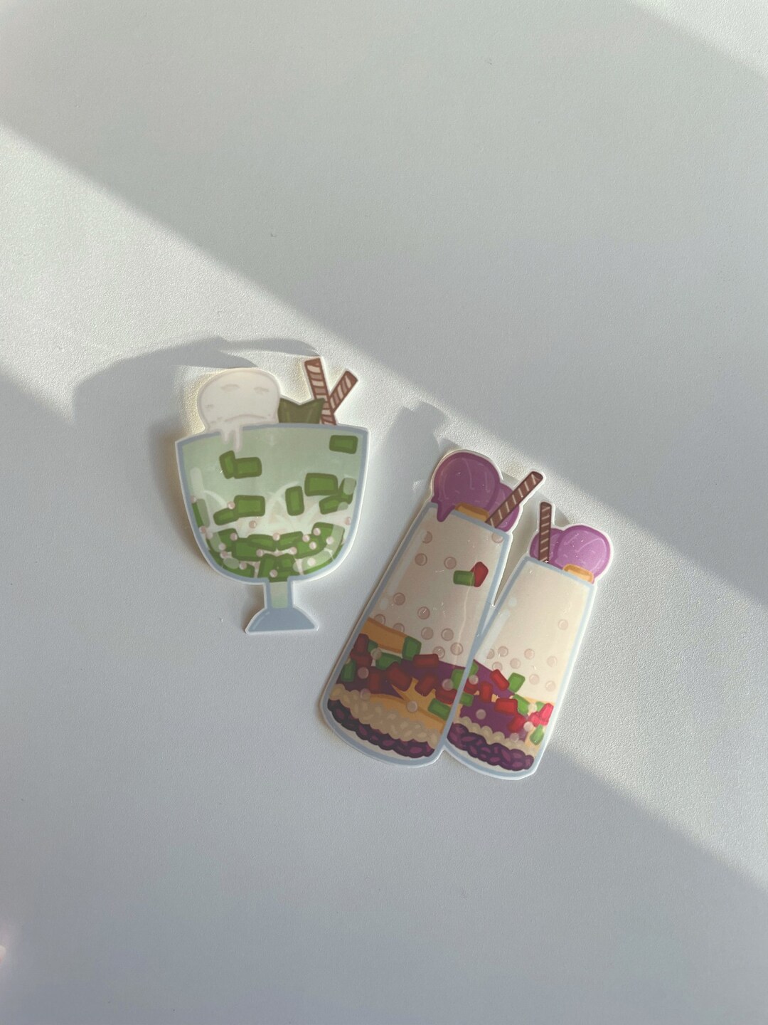 Filipino Dessert Stickers Halo Halo Sticker Buko Pandan Sticker ...