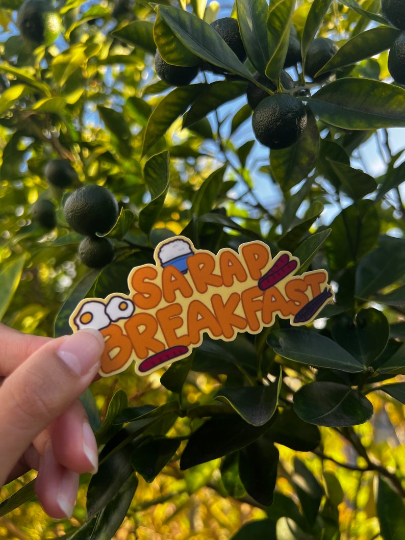 Filipino Food Stickers Sarap Breakfast Filipino Artwork and Lifestyle ...