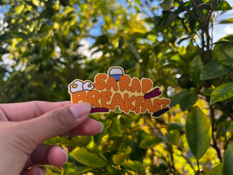 Filipino Food Stickers Sarap Breakfast Filipino Artwork and Lifestyle ...