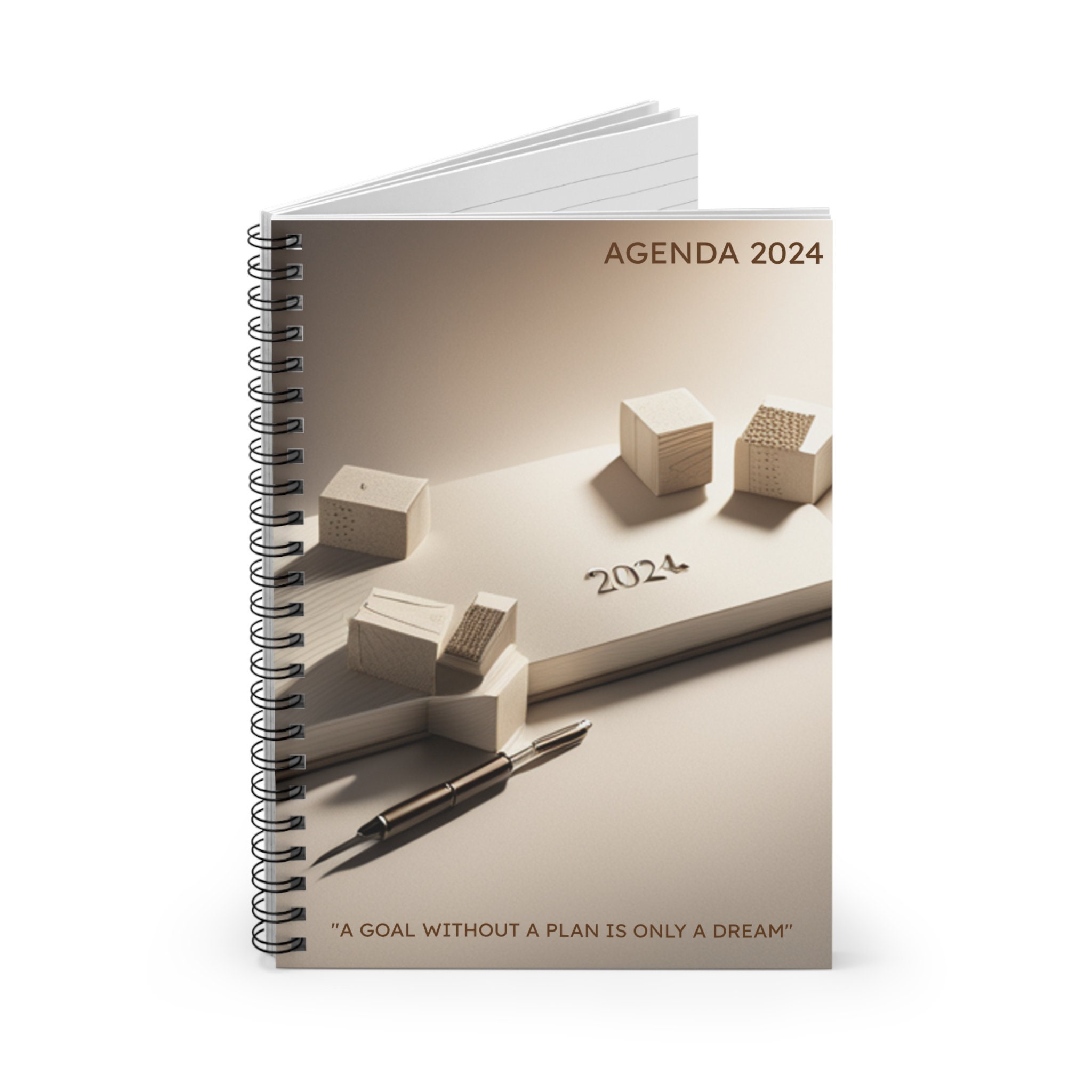 AGENDA 2024 A Goal Without a Plan is Only a Dream - Etsy