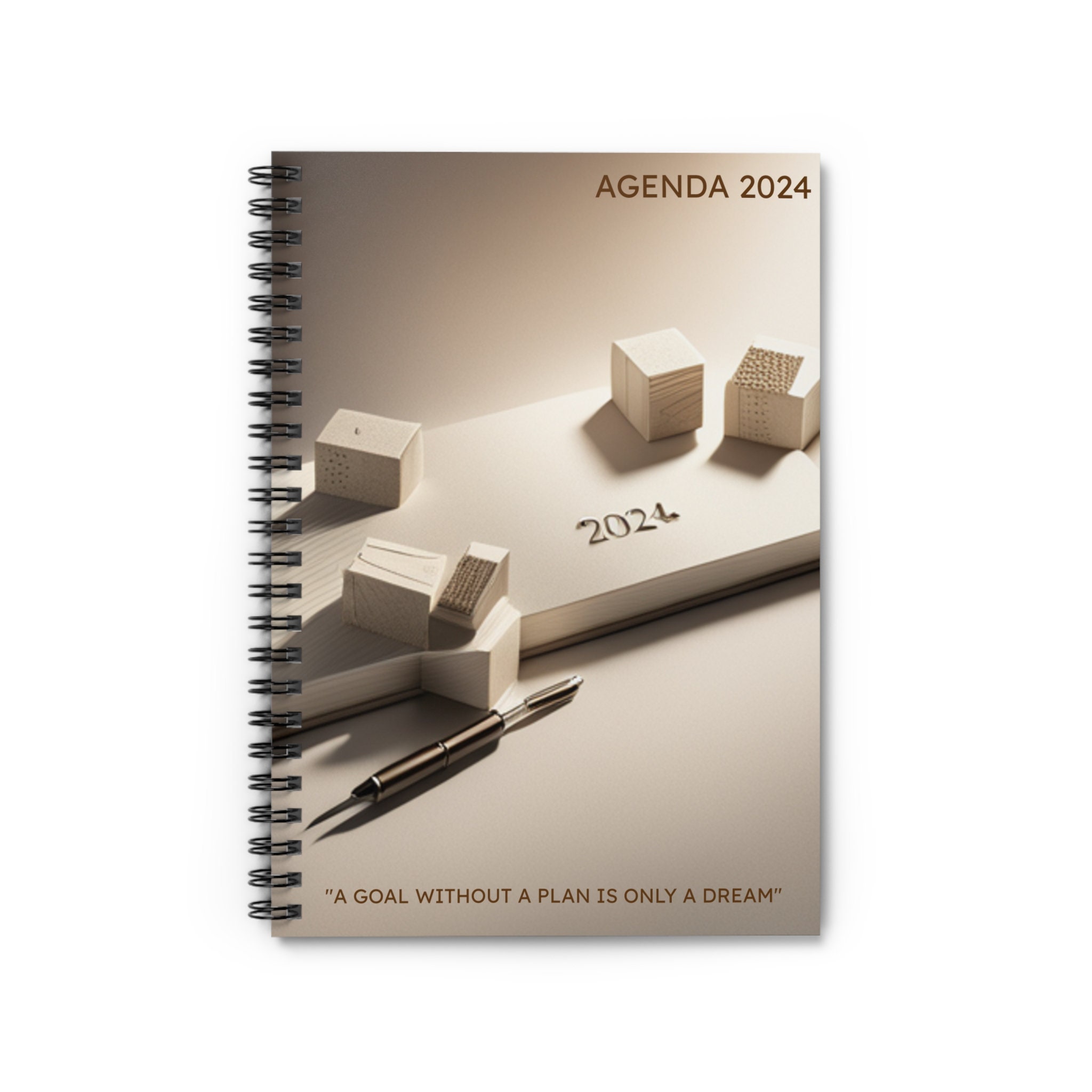 AGENDA 2024 A Goal Without a Plan is Only a Dream - Etsy