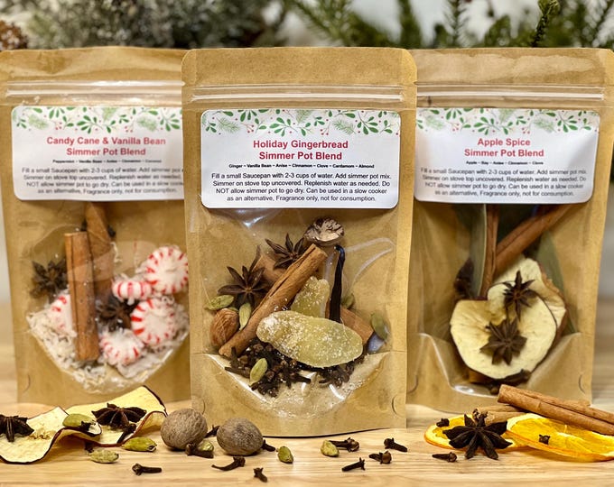 Holiday Simmer Pot Blends - Etsy