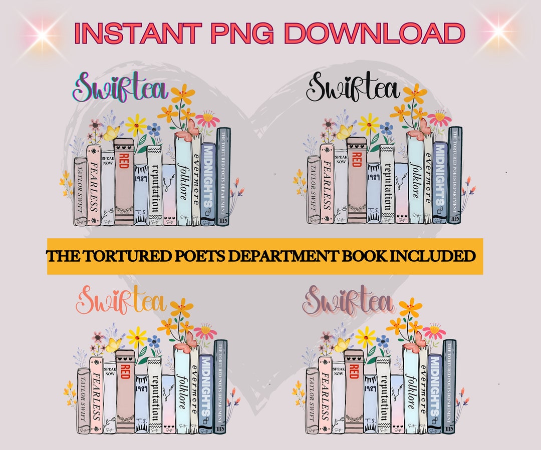 Swiftea Png Tay-lor Swift the Era Album Merch Png Taylor 11 Book Albums ...