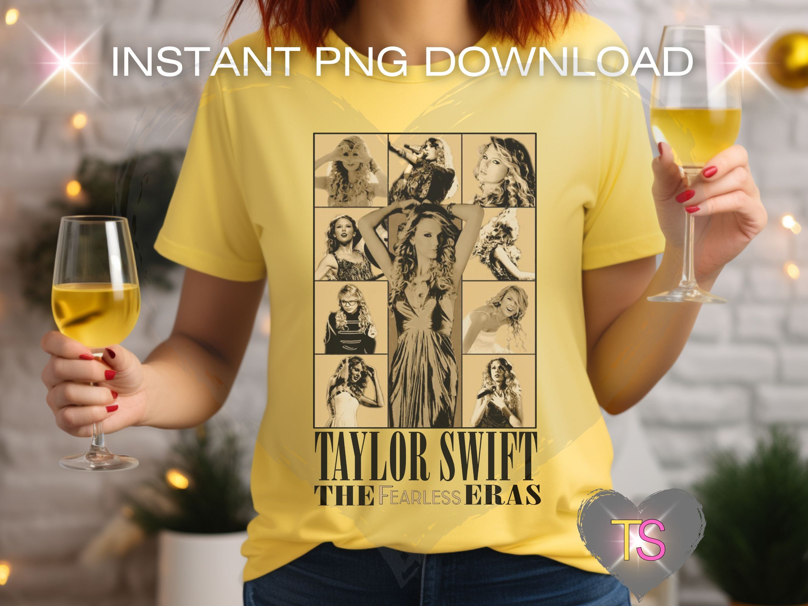 Taylor Swift the Fearless Eras Png Vintage 90s Style Eras Tour Png ...