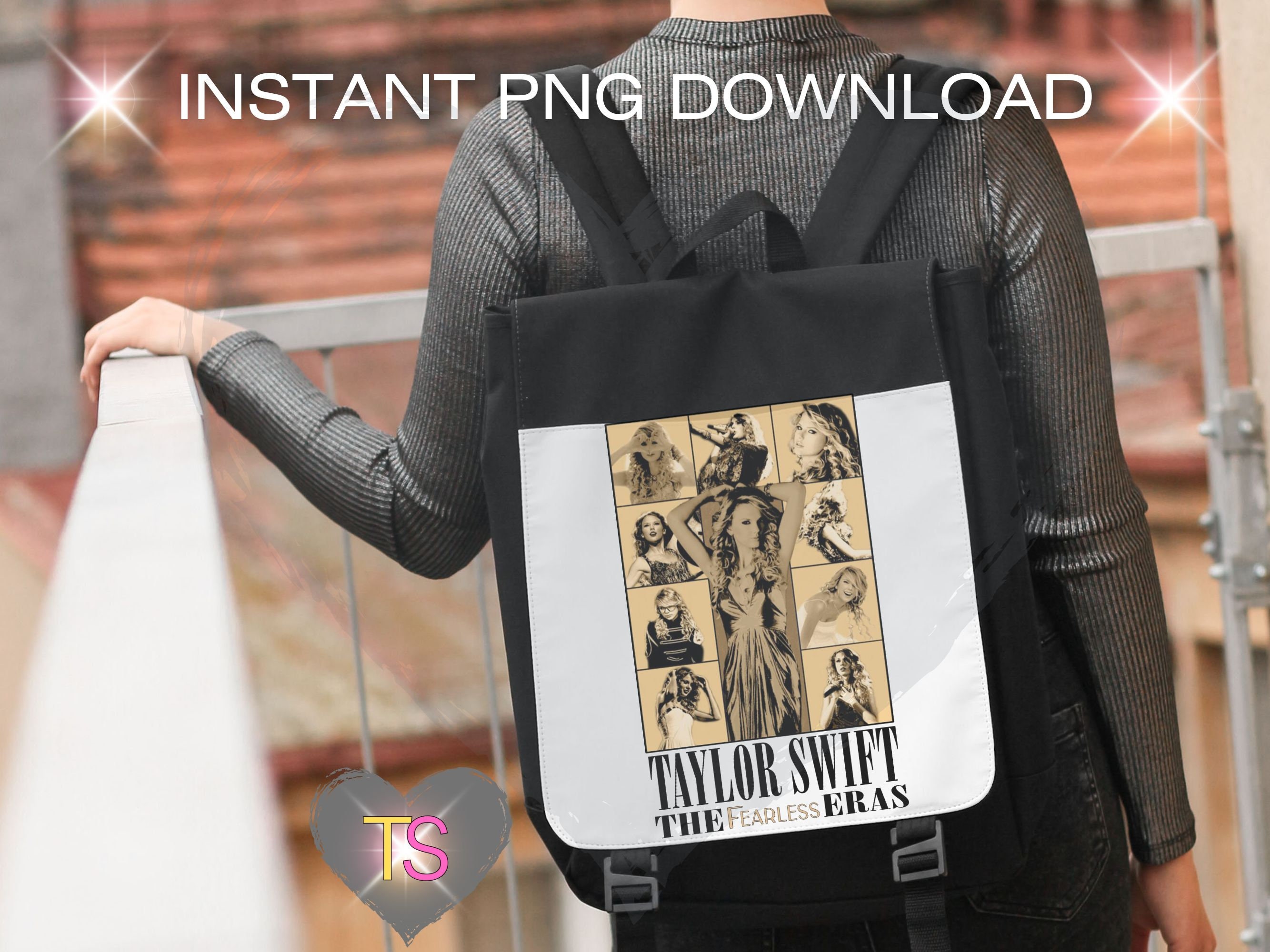 Taylor Swift the Fearless Eras Png Vintage 90s Style Eras Tour Png ...