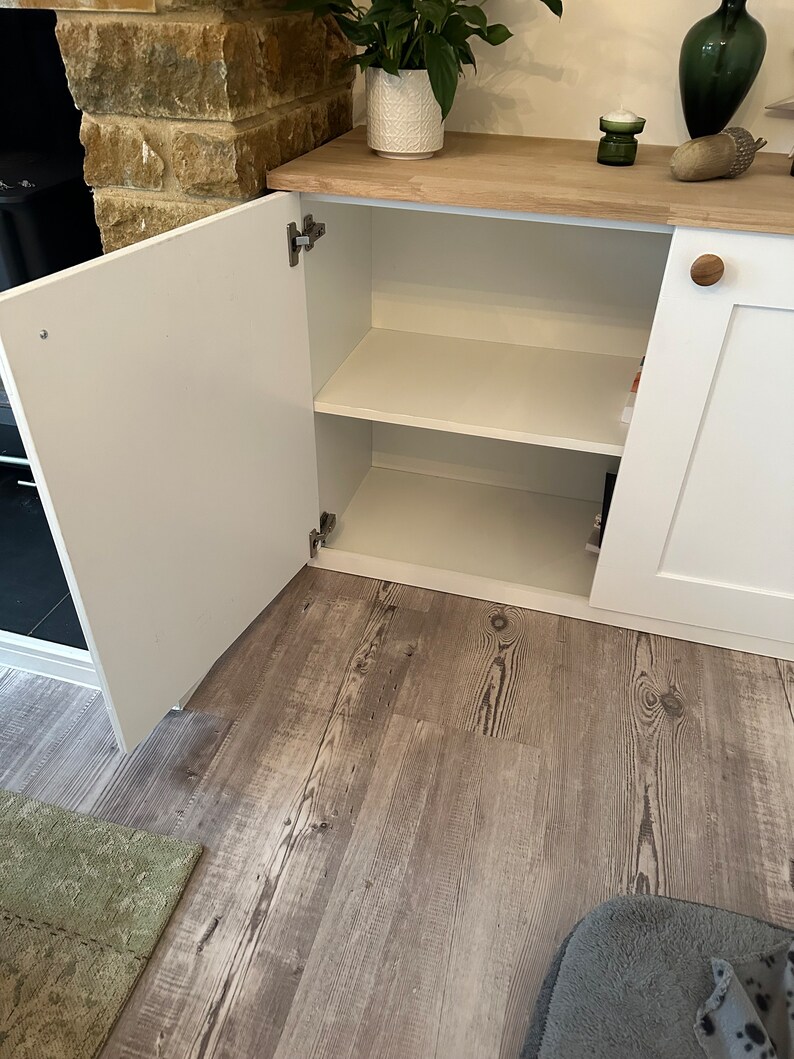 Bespoke Custom Made Fitted Alcove Lounge Storage Units With - Etsy