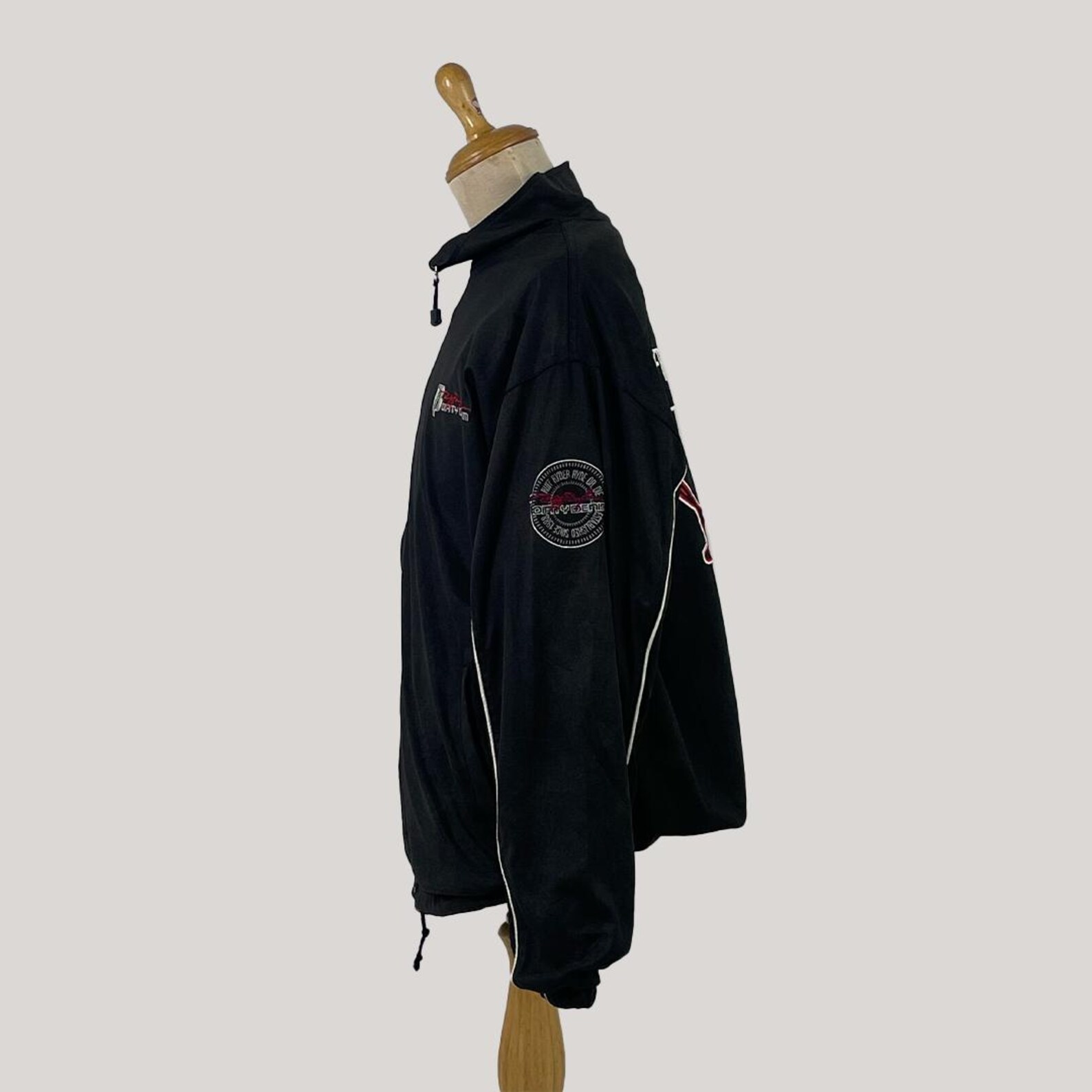 Vintage 90s Ruff Ryders Dirty Denim Embroidered Big Logo Hip Hop ...