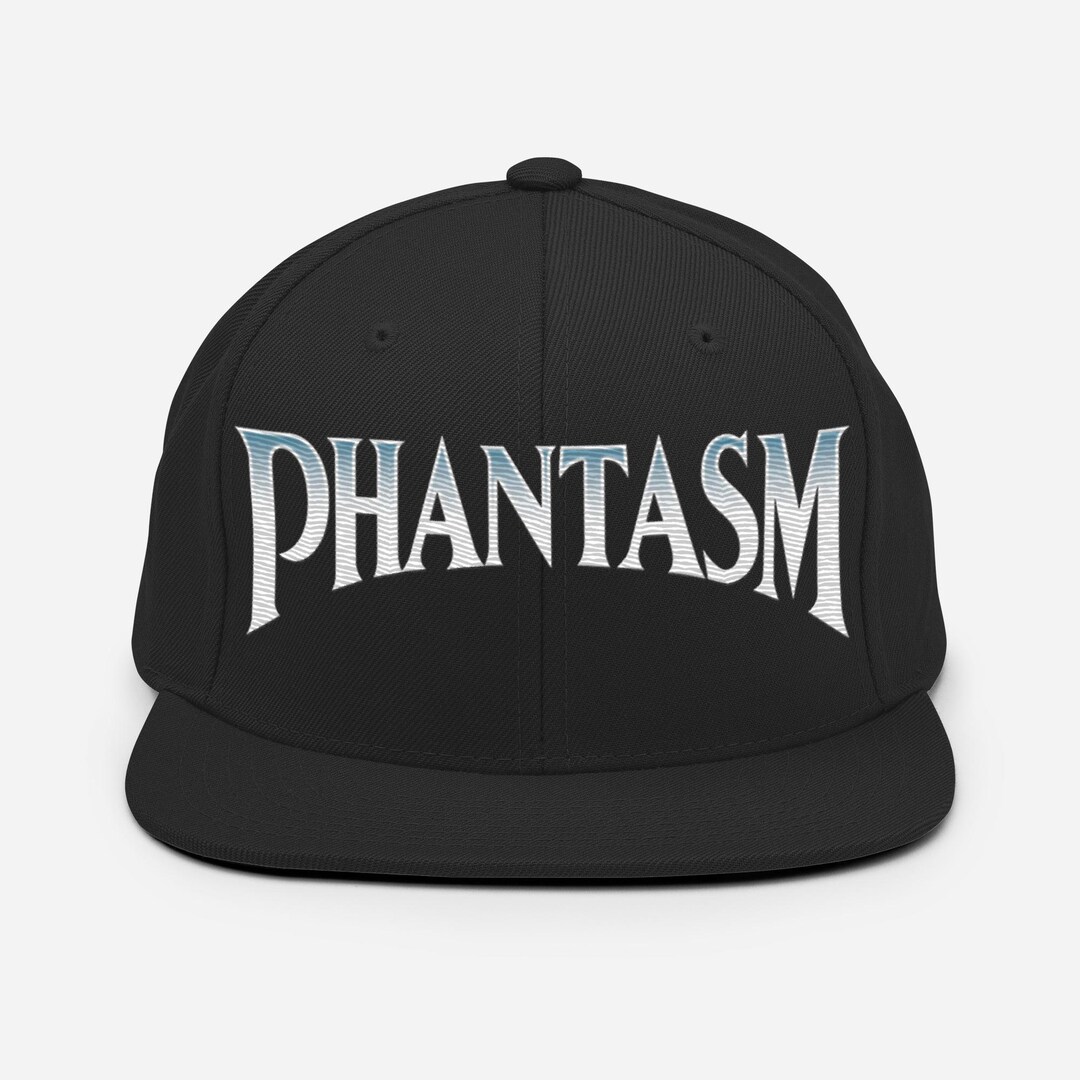 Phantasm Premium Snapback Hat Advanced Embroidery Technique - Etsy