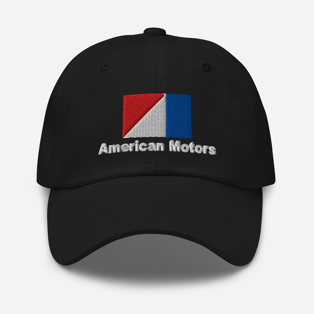 AMC – Premium Dad Hat – American Motors Corporation Logo Cap - Etsy