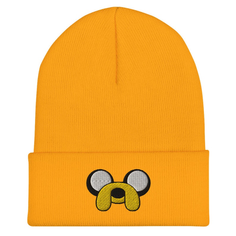 Adventure Time Jake - Premium Cuffed Beanie - Etsy Australia