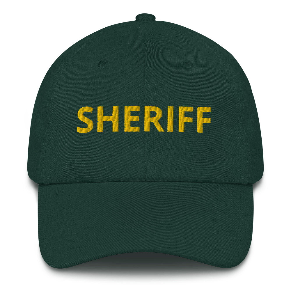 Sheriff Premium Dad Hat Sheriff Veteran Gift Deputy Sheriff Sheriff ...