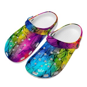 LGBTQ Grunge Crocs Pride Flag Colours Summer Crocs Best Christmas Gift ...