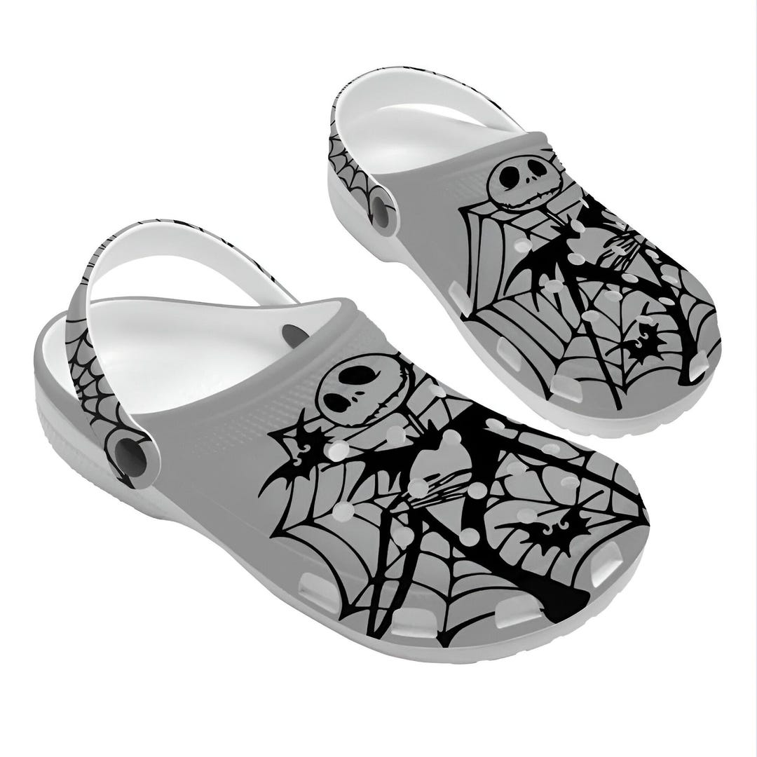 Jack Skellington Crocs | Nightmare Before Christmas | Summer Crocs ...