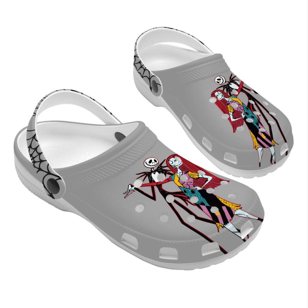 Jack and Sally Crocs | Nightmare Before Christmas | Jack Skellington ...