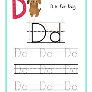 ABC Tracing Letters, ABC, Pre-k, Teacher's Worksheets, Homeschool ...