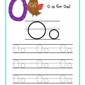 ABC Tracing Letters, ABC, Pre-k, Teacher's Worksheets, Homeschool ...